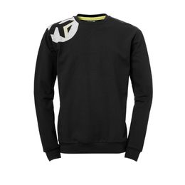Kempa Sportsweatshirt Jungen Gr&ouml;&szlig;e 116 schwarz / wei&szlig;