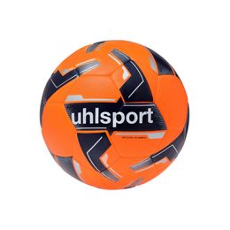 Uhlsport Ball Herren Gr&ouml;&szlig;e 4 orange / schwarz / silber