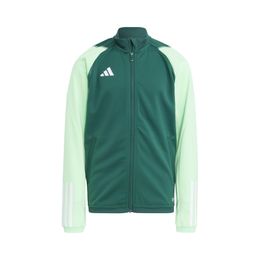 adidas Performance Sportjacke 'Tiro 23 Competition' Jungen Gr&ouml;&szlig;e 164 gr&uuml;n / mint / wei&szlig;