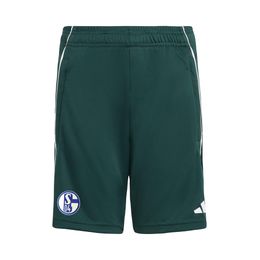 adidas Performance Sporthose 'FC Schalke 04' Jungen Gr&ouml;&szlig;e 152 blau / gr&uuml;n / wei&szlig;