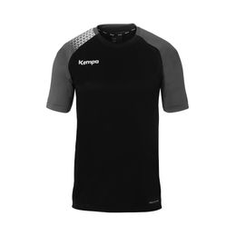 Kempa Funktionsshirt 'Ambition 28' Jungen Gr&ouml;&szlig;e 128 dunkelgrau / schwarz