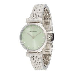 Emporio Armani Uhr Damen Gr&ouml;&szlig;e One Size pastellgr&uuml;n / silber