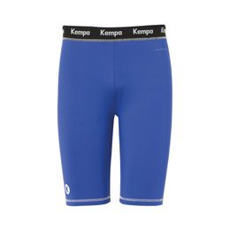 Kempa Sportunterhose 'Attitude' Jungen Gr&ouml;&szlig;e 140/146 enzian / schwarz / wei&szlig;