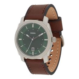 Fossil Uhr 'Machine' Herren Gr&ouml;&szlig;e One Size braun / smaragd / dunkelgr&uuml;n / silber