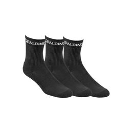 Spalding Sportsocken Herren Gr&ouml;&szlig;e 46/50 schwarz / wei&szlig;