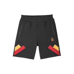 Galatasaray Sportshorts 'Istanbul' Herren Gr&ouml;&szlig;e L zitrone / kirschrot / schwarz