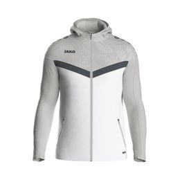 Jako Sportjacke Herren Gr&ouml;&szlig;e 4XL grau / schwarz / wei&szlig;