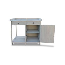 Habau Pflanztisch Unterschrank, 98 x 48 x 95 cm, grau 100343143