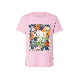 Vans T-Shirt 'Boxlet' Damen Gr&ouml;&szlig;e S navy / gr&uuml;n / orange / rosa