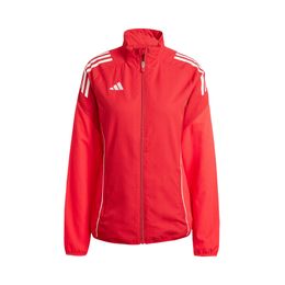 adidas Performance Sportjacke 'Tiro 25' Damen Gr&ouml;&szlig;e XS rot / wei&szlig;