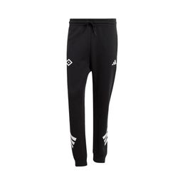 adidas Performance Hose Herren Gr&ouml;&szlig;e L schwarz / wei&szlig;