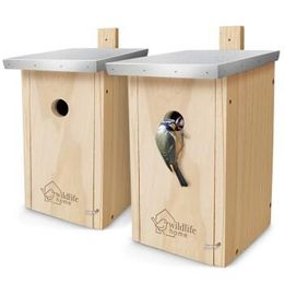 WILDLIFE HOME Nistkasten 28mm, 2er Set (Bundle)