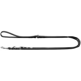Hunter Verstellbare F&uuml;hrleine Canadian Up schwarz 8 mm