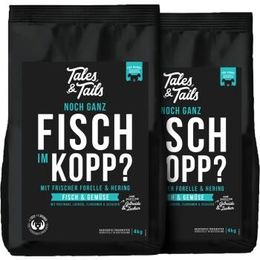 Tales & Tails Softes Trockenfutter Noch ganz Fisch im Kopp? 2x4 kg