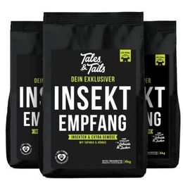 Tales & Tails Softes Trockenfutter Dein exklusiver InSektempfang 3x4 kg