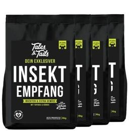 Tales & Tails Softes Trockenfutter Dein exklusiver InSektempfang 4x4 kg