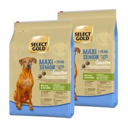 SELECT GOLD Sensitive Senior Maxi Ente und Kartoffel 2x4 kg