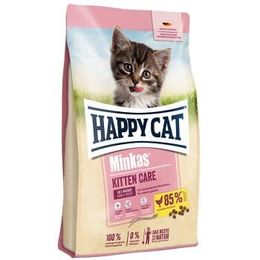 Happy Cat Minkas Trockenfutter Katze, Kitten, Care, Gefl&uuml;gel 2x10 kg