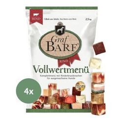 Graf Barf Vollwertmen&uuml; Rind 4x2,5kg