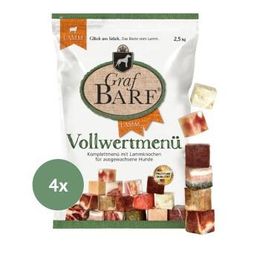 Graf Barf Vollwertmen&uuml; Lamm 4x2,5kg