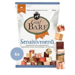 Graf Barf Sensitivmen&uuml; Lamm 6x2,5kg