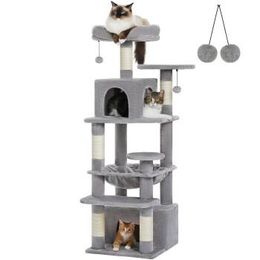Pawz Road mittelgro&szlig;er Katzenbaum 136cm grau