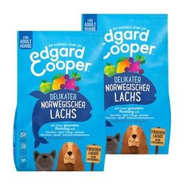 Edgard & Cooper Trockenfutter Hund, Adult, Frischer norwegischer Lachs 2x12 kg