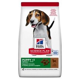 Hill's Hill's Science Plan Trockenfutter Medium Puppy, Lamm und Reis 14 kg