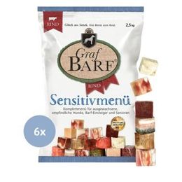 Graf Barf Sensitivmen&uuml; Rind 6x2,5kg