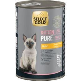 SELECT GOLD Pure Kitten Pat&eacute; 24x400 g