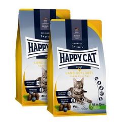 Happy Cat Culinary Trockenfutter Katze Adult, Land-Gefl&uuml;gel 2x10 kg