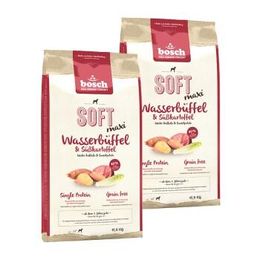Bosch Soft maxi Wasserb&uuml;ffel & S&uuml;&szlig;kartoffel 2x12,5 kg