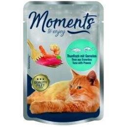 MOMENTS Adult Thunfisch mit Garnelen 24x70 g