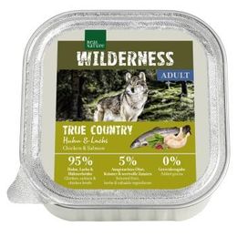 REAL NATURE WILDERNESS Nassfutter Hund, Adult, Huhn und Lachs 16x100 g