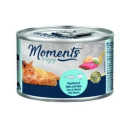 MOMENTS Adult Thunfisch und Huhn mit K&auml;se 12x140 g