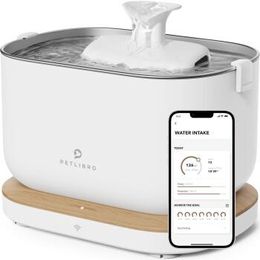Petlibro WIFI Trinkbrunnen braun/ wei&szlig;