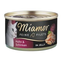 Miamor Feine Filets in Jelly Huhn und Schinken 96x100 g