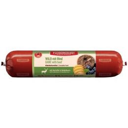 Fleischeslust Nassfutter Hund Classic Adult Rind und Wild 16x400 g
