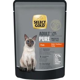 SELECT GOLD Adult Pure Pute 48x85 g