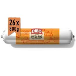 DIBO FreshRoll Pute & Rind 26x800 g