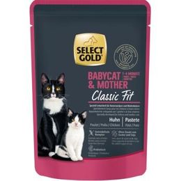 SELECT GOLD Babycat & Mother Pastete Huhn 24x85 g