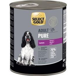 SELECT GOLD Pure Adult Lamm 6x800 g