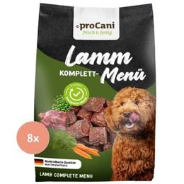ProCani Lamm-Men&uuml;-Nuggets NAPFFERTIG 8x750g