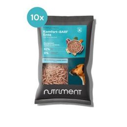 Nutriment Komfort-BARF Men&uuml; Ente, Chicor&eacute;e & Spinat 10x1 kg