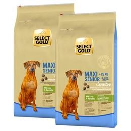 SELECT GOLD Sensitive Senior Maxi Ente und Kartoffel 2x12 kg