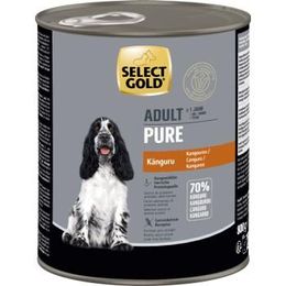 SELECT GOLD Pure Adult K&auml;nguru 12x800 g