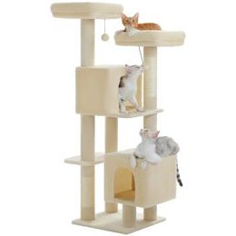 Pawz Road Kratzbaum Spielbaum 133 cm beige