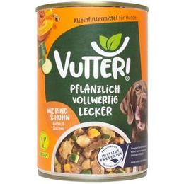 Vutter! schmeckt Wie Rind & Huhn 24x400 g