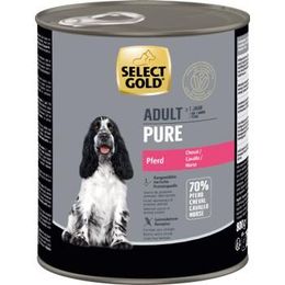 SELECT GOLD Pure Adult Pferd 24x800 g