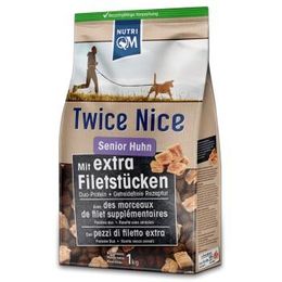NutriQM Twice Nice Senior Rind und Huhn 12 kg